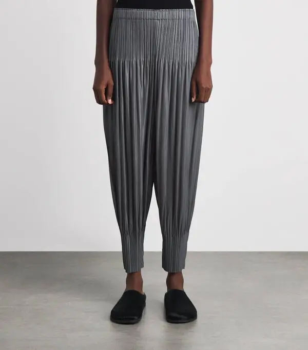Issey Miyake Fluffy Basics Tapered Trousers