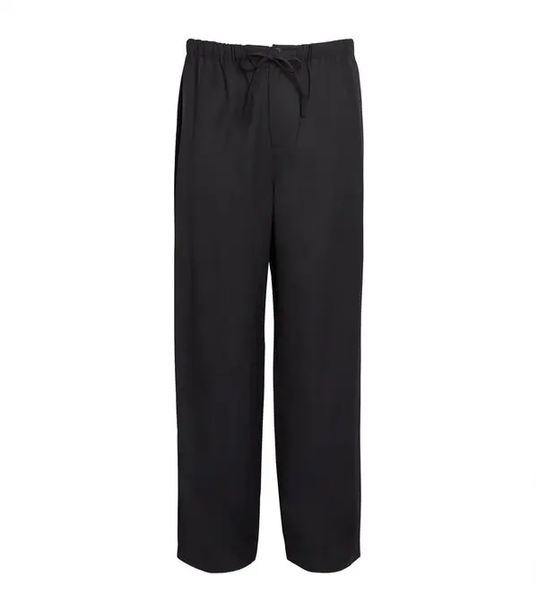LE17SEPTEMBRE Wool-blend Drawstring Trousers