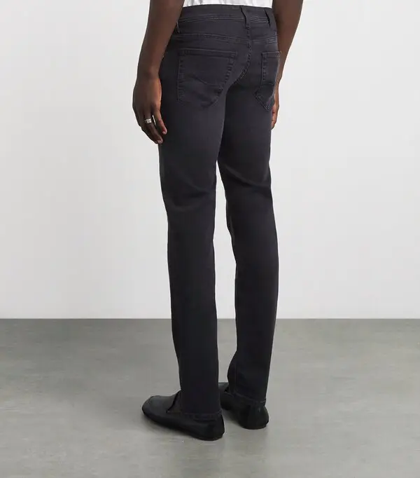 Jacob Cohen Pony Hair-patch Nick Slim Jeans