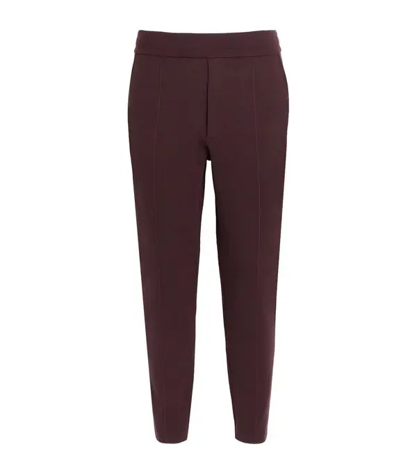 Falke Ultrafine Merino Wool Trousers - Brown