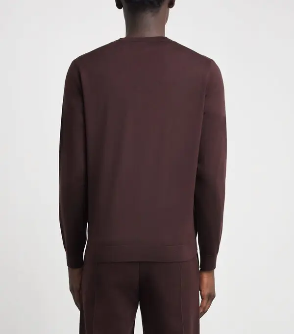 Falke Ultrafine Merino Wool V-neck Sweater