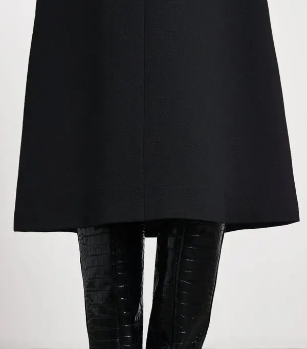 Huishan Zhang Wool Evelina Midi Skirt