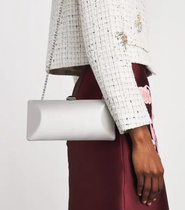 Rodo Satin Tube Plus Clutch Bag