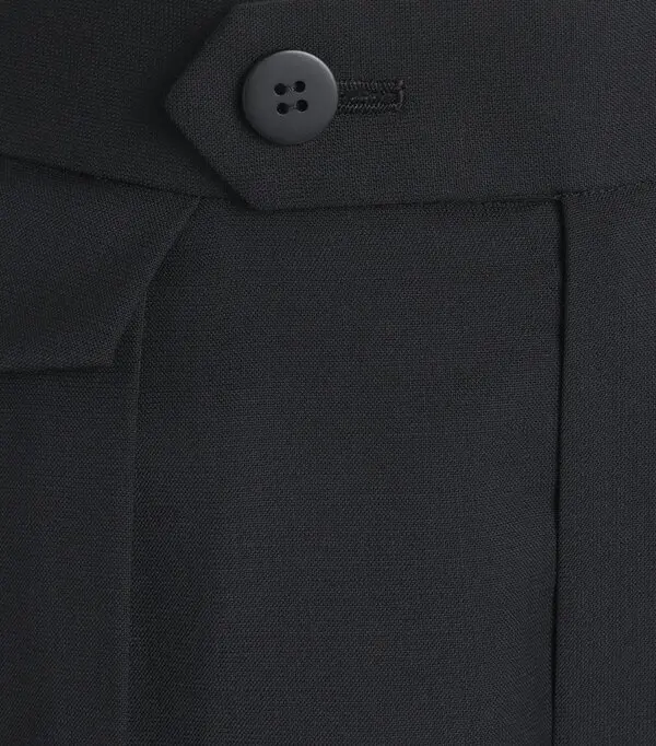 Issey Miyake Wool-blend Honest Ensemble Trousers