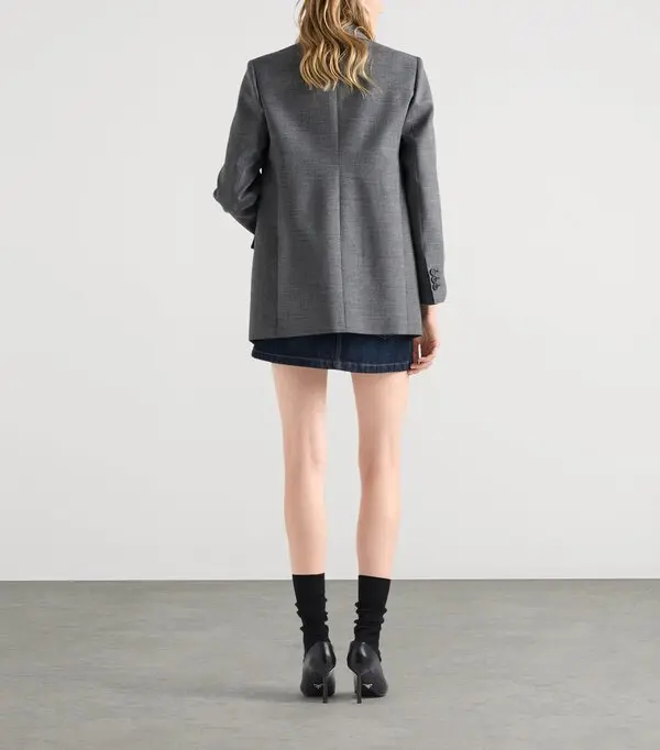 Prada Denim Mini Skirt