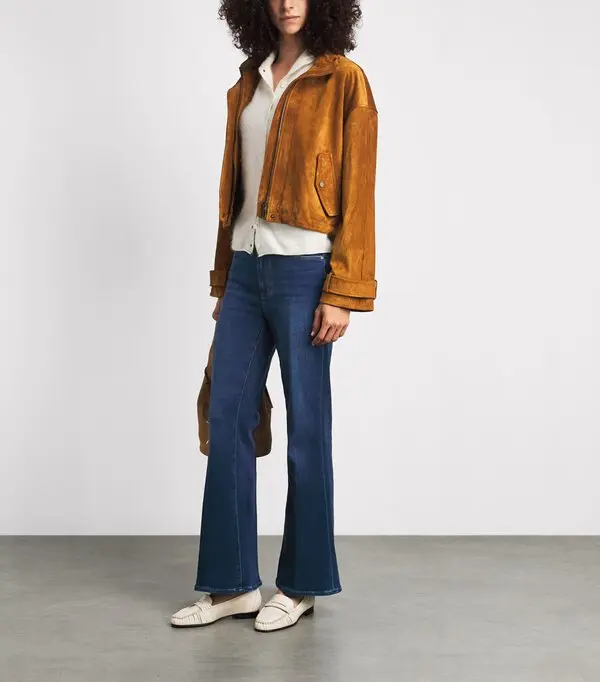 Paige Marlow Skimmer High-rise Flared Jeans