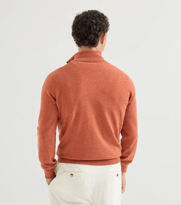 Brunello Cucinelli Cashmere Quarter-zip Sweater