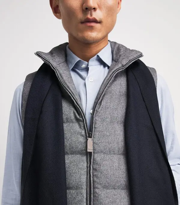Herno Silk-cashmere Down Quilted Gilet