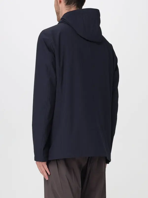 Herno Double-layer Blazer In Nylon With Hood