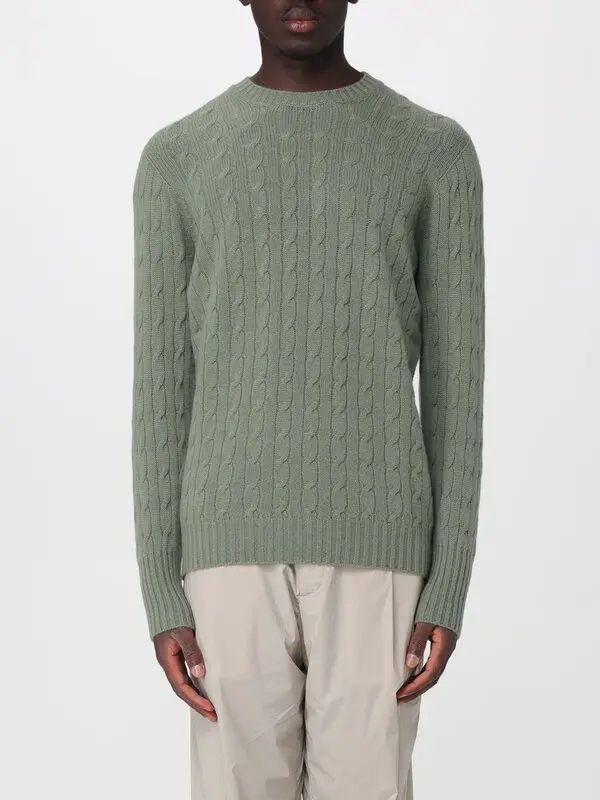 DRUMOHR Long-sleeved Crewneck Sweater In Fine And Pure 100% Cashmere
