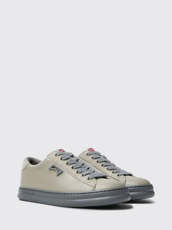 Camper Runner Calfskin Low-top Sneakers With Xl Extralight® Sole - Beige