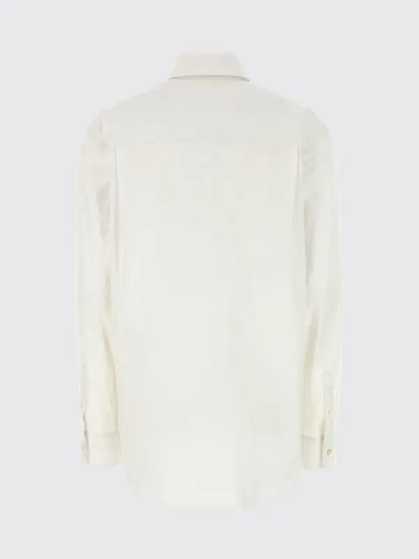 THE ROW Long-sleeved Cotton Shirt With French Collar