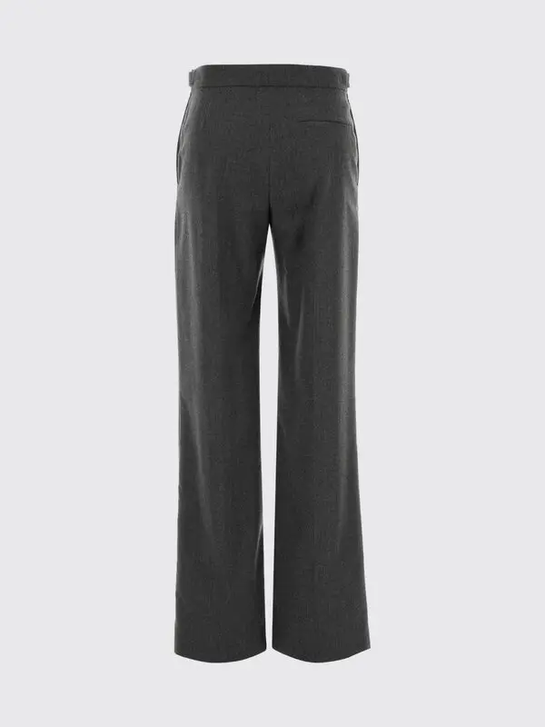 Stella McCartney High-waisted Straight-leg Trousers In Pure Wool