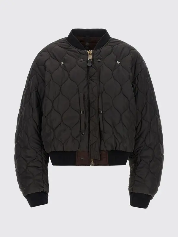 MAISON MARGIELA Reversible Quilted Nylon Bomber Jacket - Brown