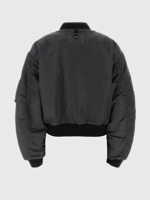 MAISON MARGIELA Reversible Quilted Nylon Bomber Jacket With Iconic Four Stitches