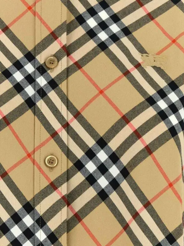 Burberry Vintage Check Cotton Shirt - Sand