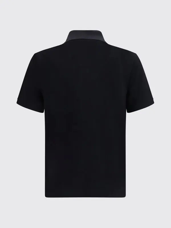 Moose Knuckles Short-sleeve Cotton Polo Shirt With Applied Logo Patch