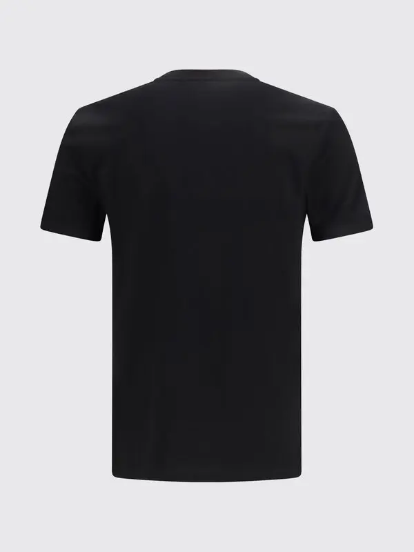 Versace Cotton T-shirt With Medusa Logo And Greca Pattern Print