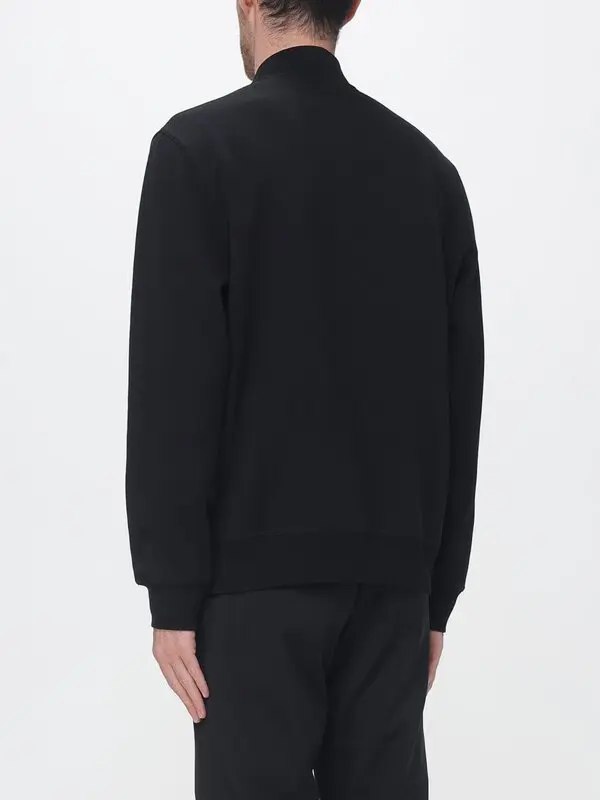 Brunello Cucinelli Cashmere And Silk Cardigan With Bomber Collar And Zip