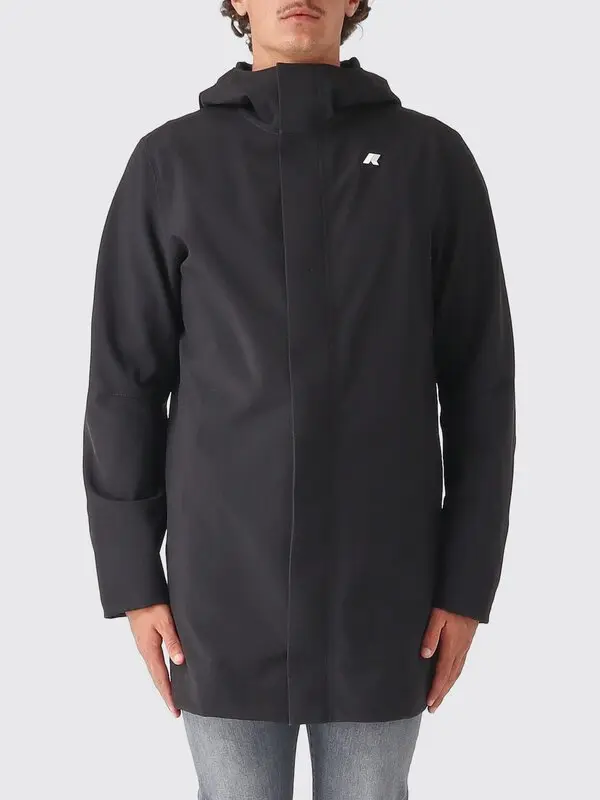 K-WAY Marlyn Technical Stretch Fabric Windbreaker Jacket - Black