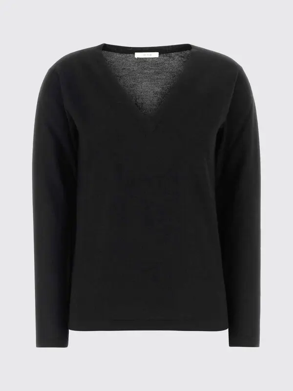 THE ROW V-neck Sweater In Pure Cashmere