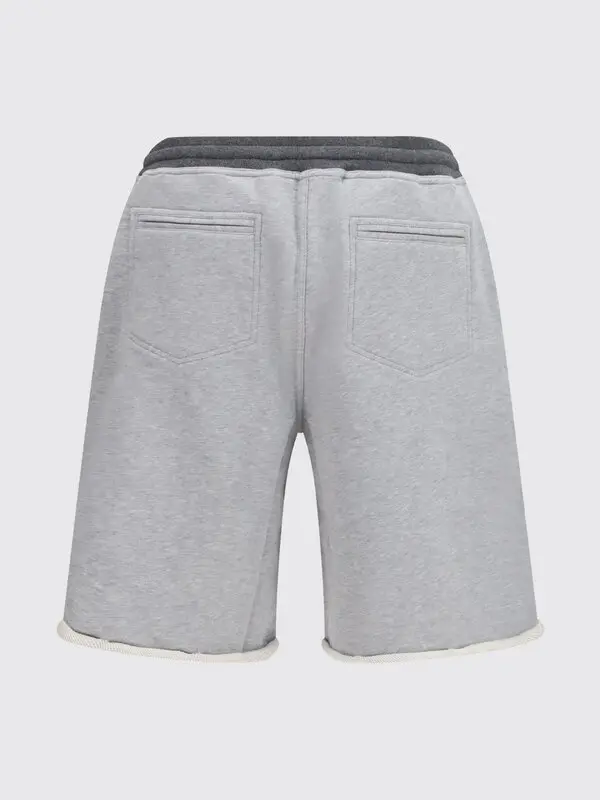 Brunello Cucinelli Cotton Athletic Shorts With Drawstring Waist