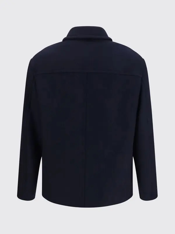 BROOKSFIELD Casual Wool Blend Shirt Jacket With Front Patch Pockets