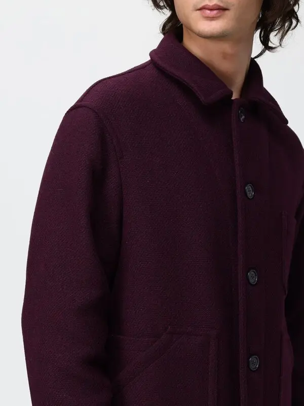 BROOKSFIELD Collared Jacket - Plum