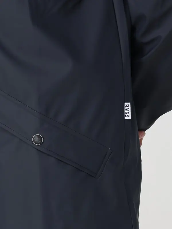 Rains Hooded Waterproof Jacket In Recycled Technical Fabric