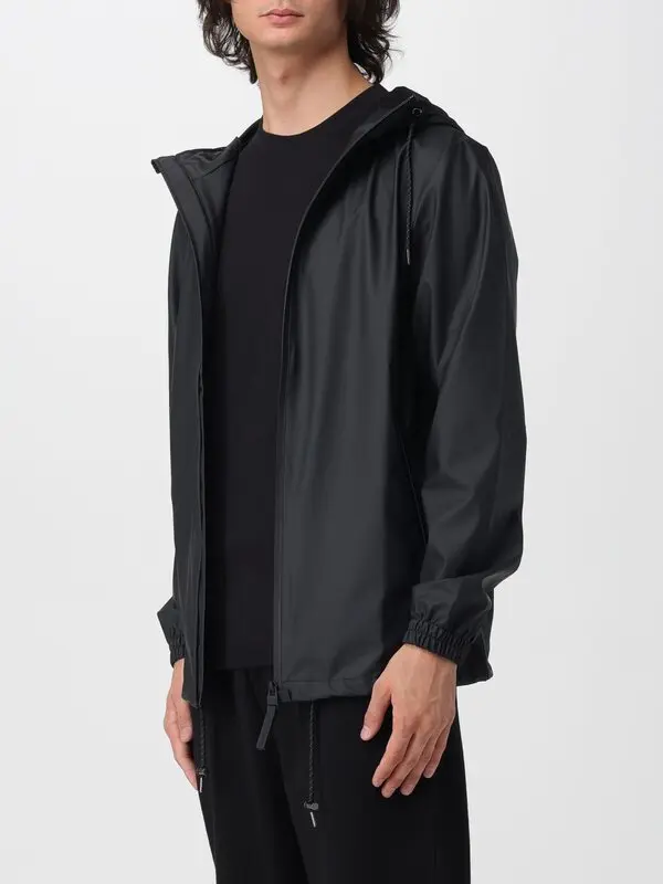 Rains Storm Breaker Hooded Windbreaker Jacket In Recycled Technical Fabric