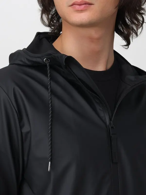 Rains Storm Breaker Hooded Windbreaker Jacket In Recycled Technical Fabric