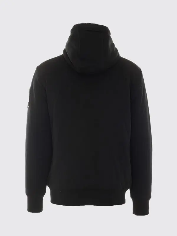Moose Knuckles Bunny Zipped Hoodie In Cotton Blend
