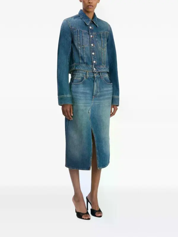 Victoria Beckham Button-up Denim Jacket
