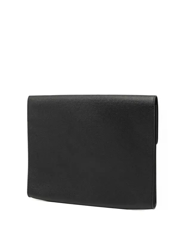 LOUIS VUITTON 2004 Taiga Minuto Clutch Bag
