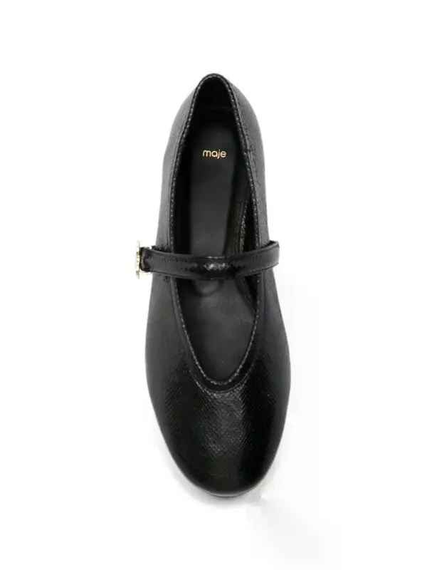 Maje Round-toe Ballet Flats