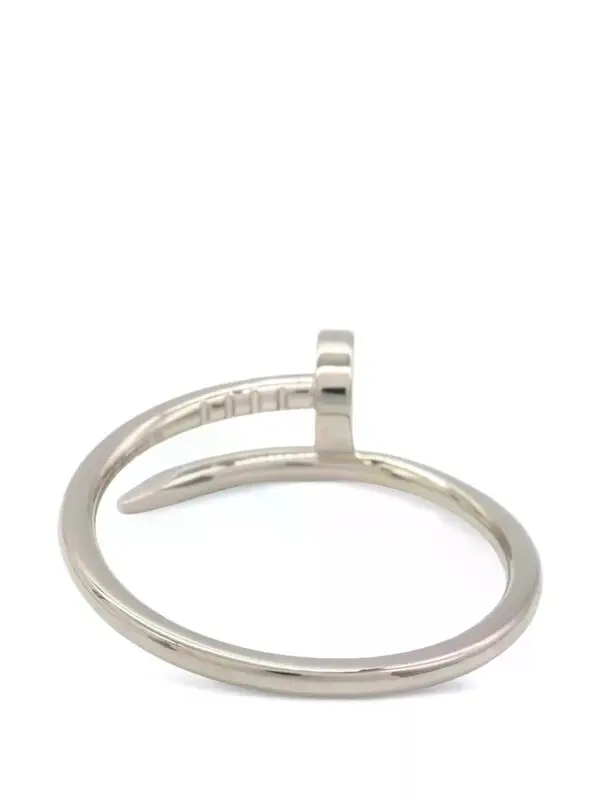 Cartier 18k White Gold Juste Un Clou Ring