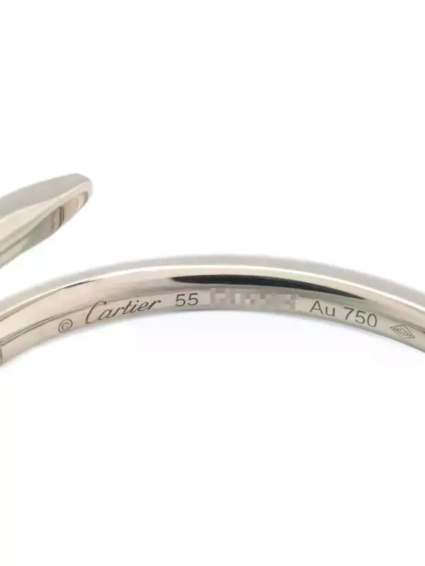 Cartier 18k White Gold Juste Un Clou Ring