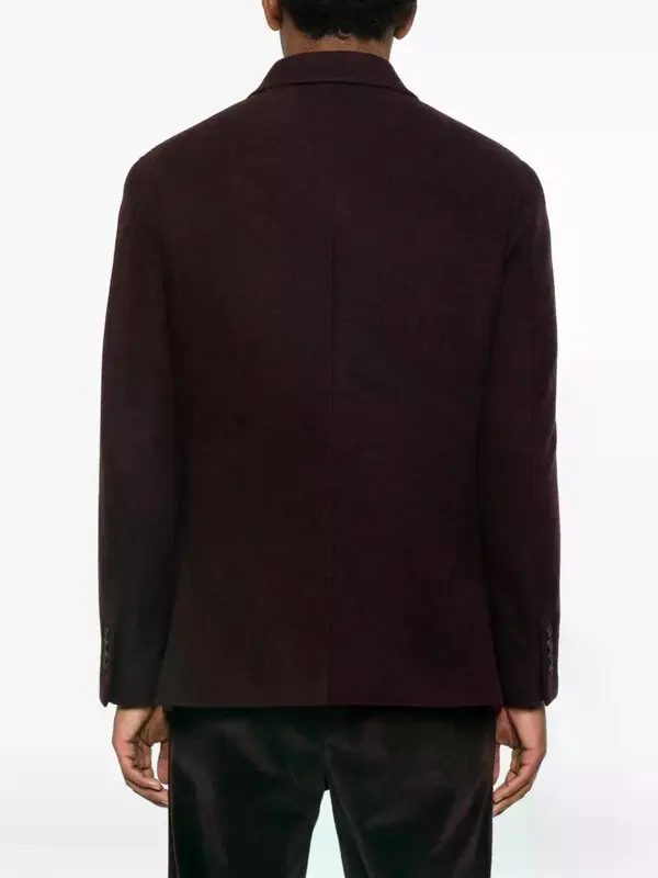 Eleventy Double-breasted Wool Coat
