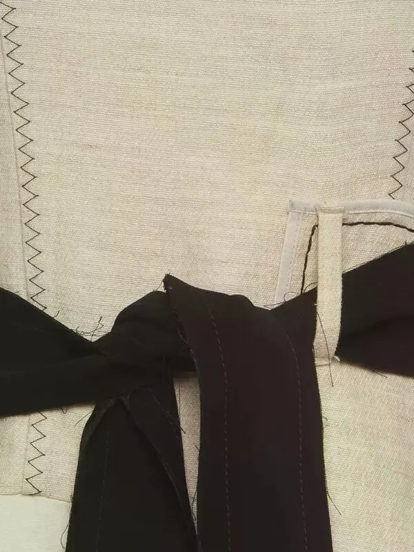 Sportmax Asymmetric Two-tone Midi Dress