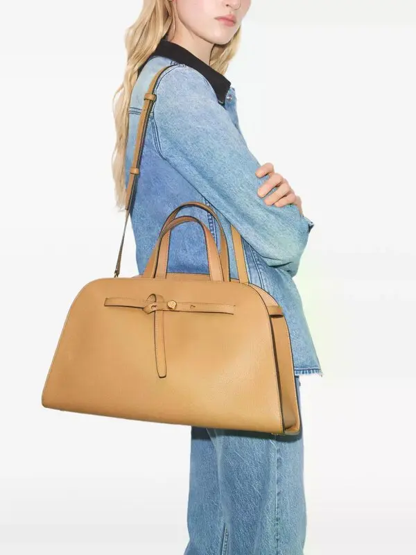 Tory Burch Romy Bauletto Bag - Neutrals
