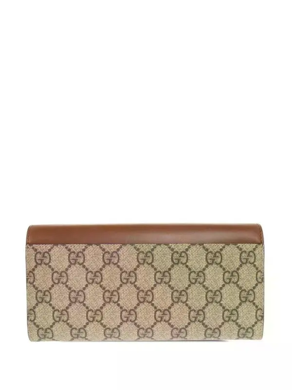 Gucci 2000-2015 Gg Supreme Wallet Long Wallets