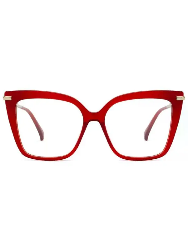 Max Mara Cat-eye Glasses - Red