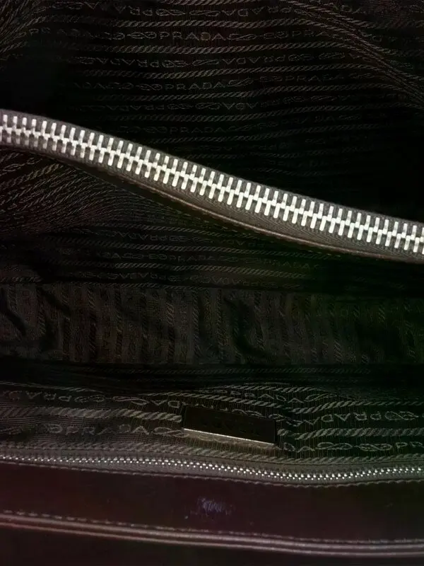 Prada 2000-2013 Brushed Calf Business Bag