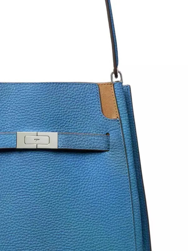 Tory Burch Lee Radziwill Nubuck Bucket Bag - Blue