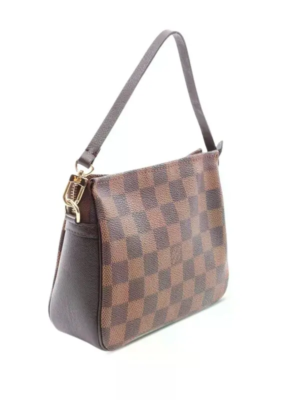 LOUIS VUITTON 1999 Damier Ebene Trousse Pochette Handbag