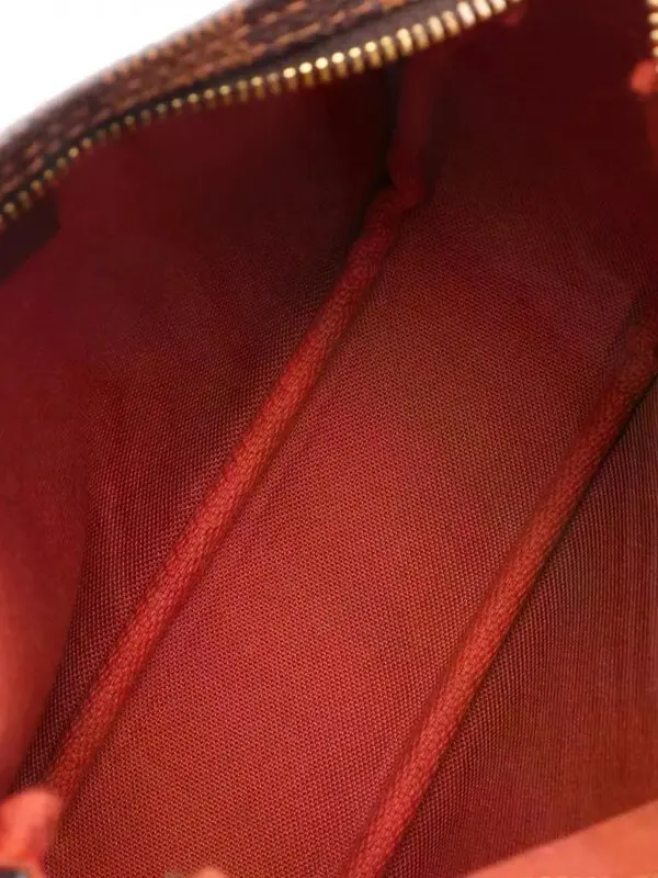 LOUIS VUITTON 1999 Damier Ebene Trousse Pochette Handbag