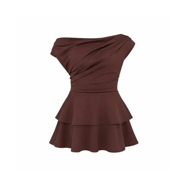 GIRL IN MIND Pippa Double Frill Mini Dress
