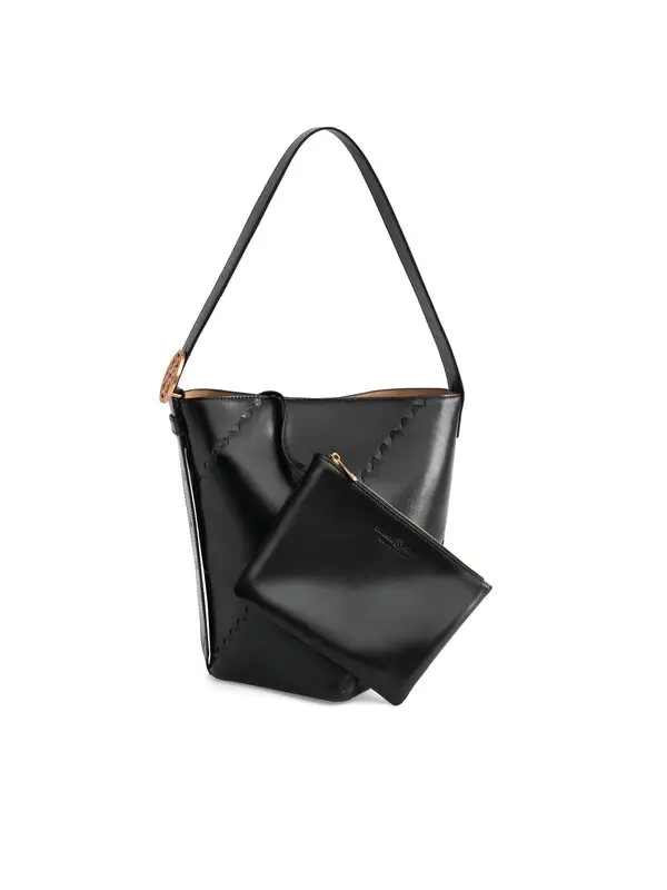 ORANGE CUBE Mosaic Slouch Tote