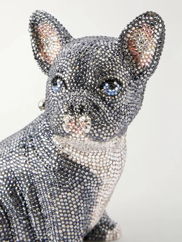 Judith Leiber Louie Crystal-embellished Clutch