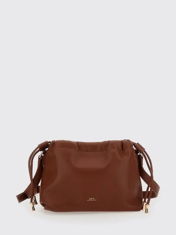 A.p.c. Mini Drawstring Bag - Camel